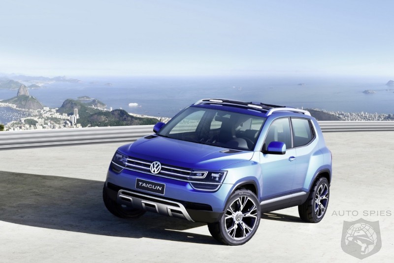 VW Debuts Up! Based Subcompact SUV Concept At 2012 São Paulo ...